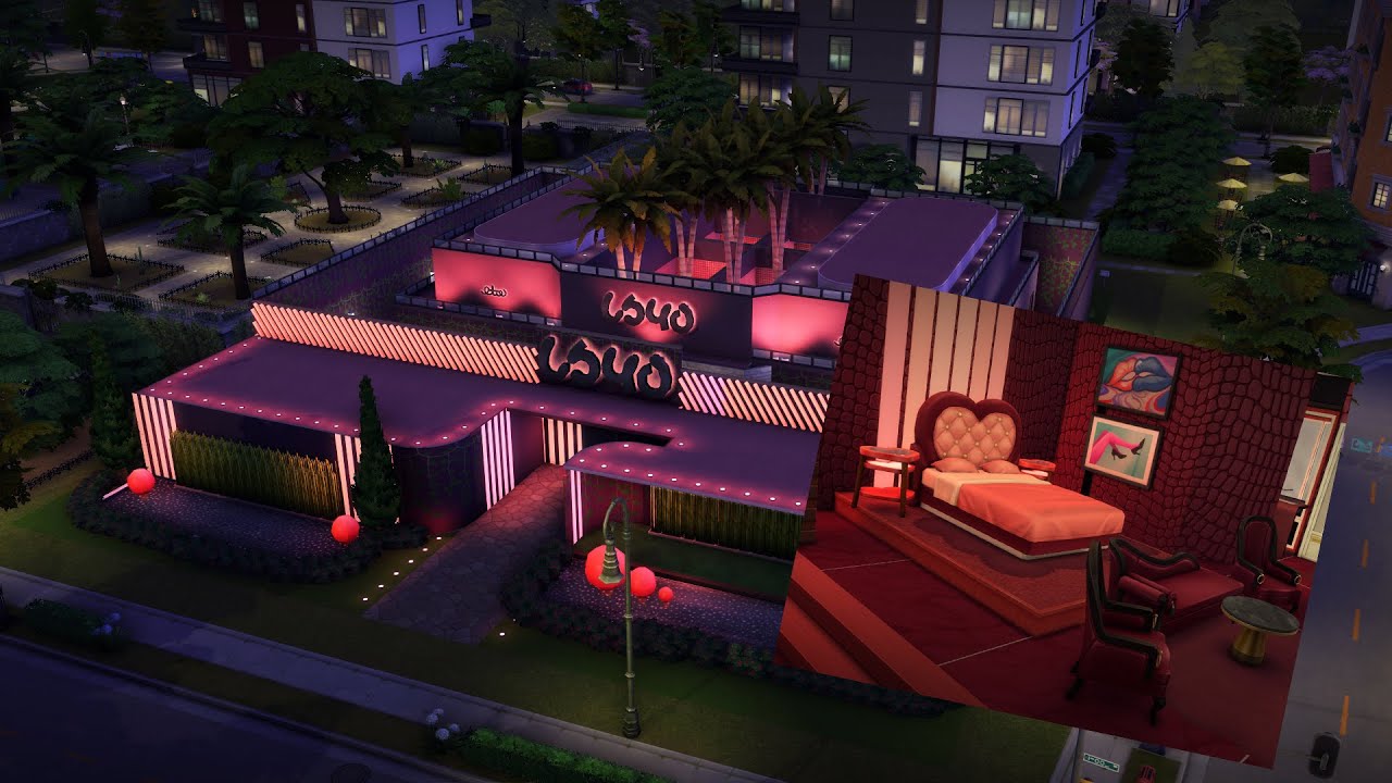 MOTEL ROMANTICO DE LUXO! │ The Sims 4 │ Speed Build - YouTube