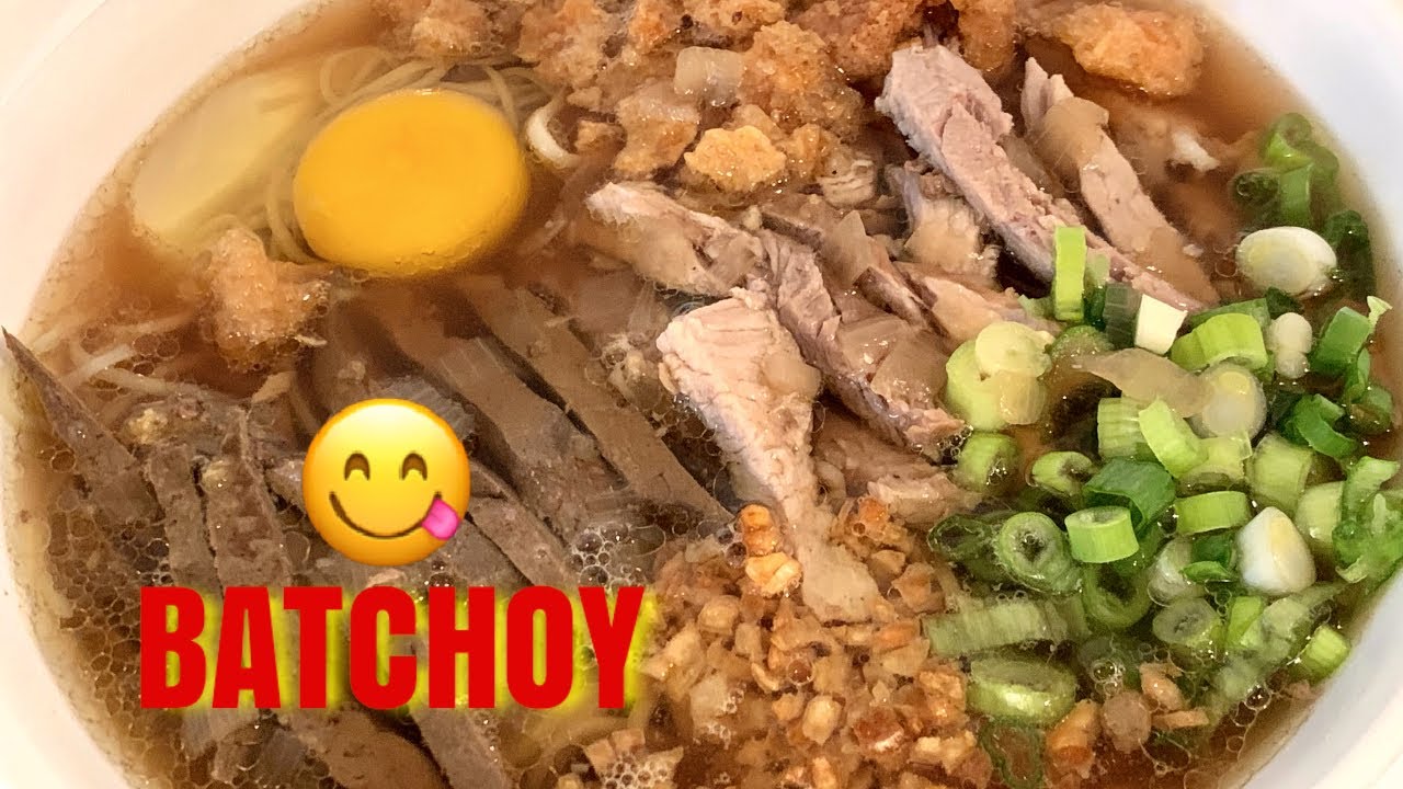 How to cook Batchoy - YouTube