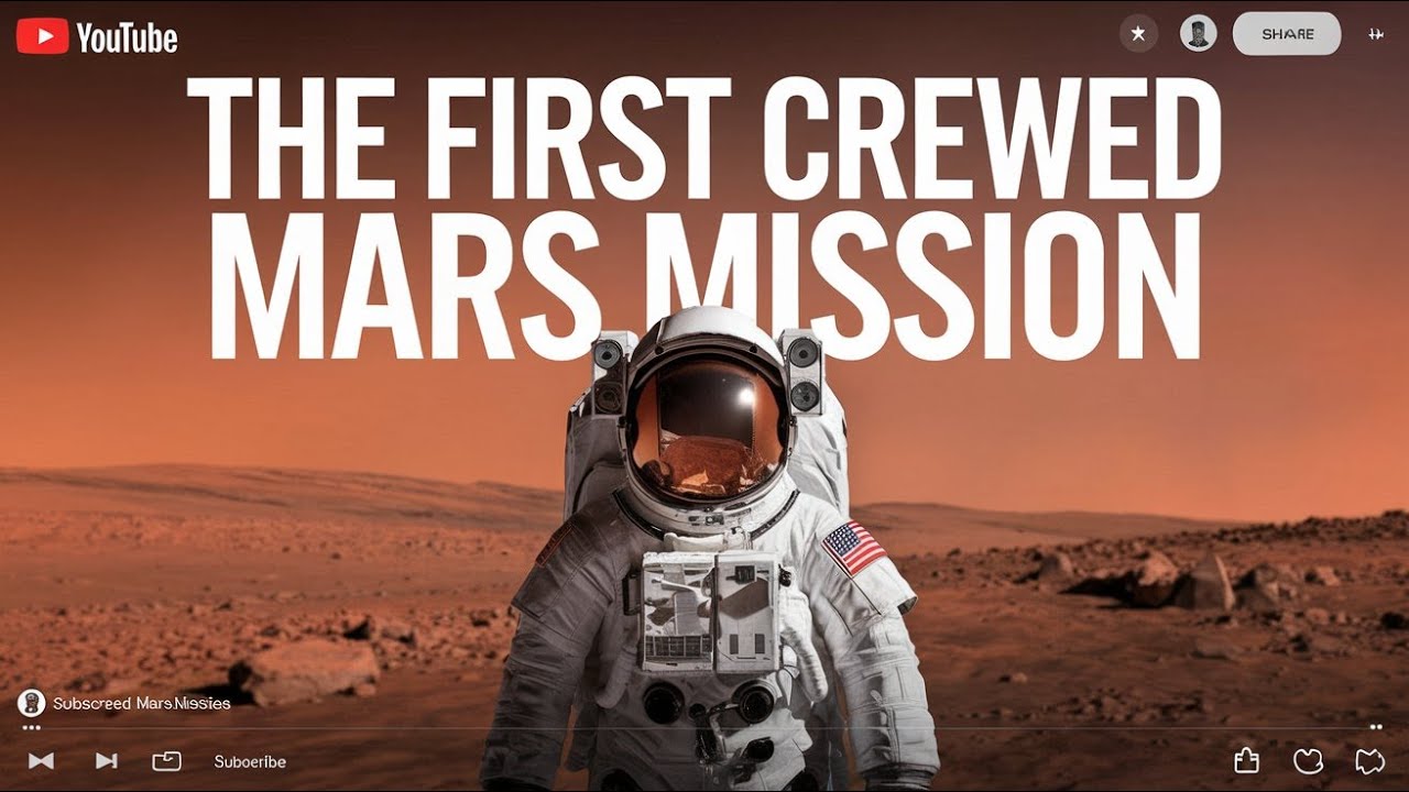 Mars Bound: The First Crewed Mission to the Red Planet 🚀🌌#viralvideo ...