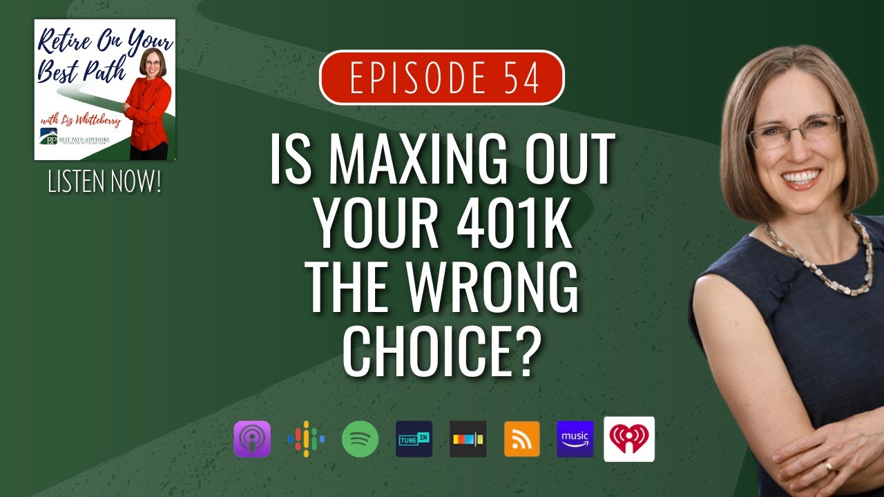 Is Maxing Out Your 401k The Wrong Choice? - YouTube