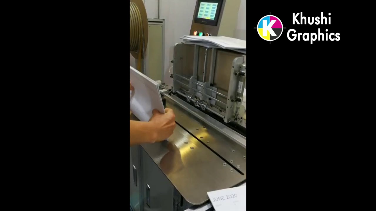 KG 520 Automatic Wiro Binding Machine | Binding machine - YouTube