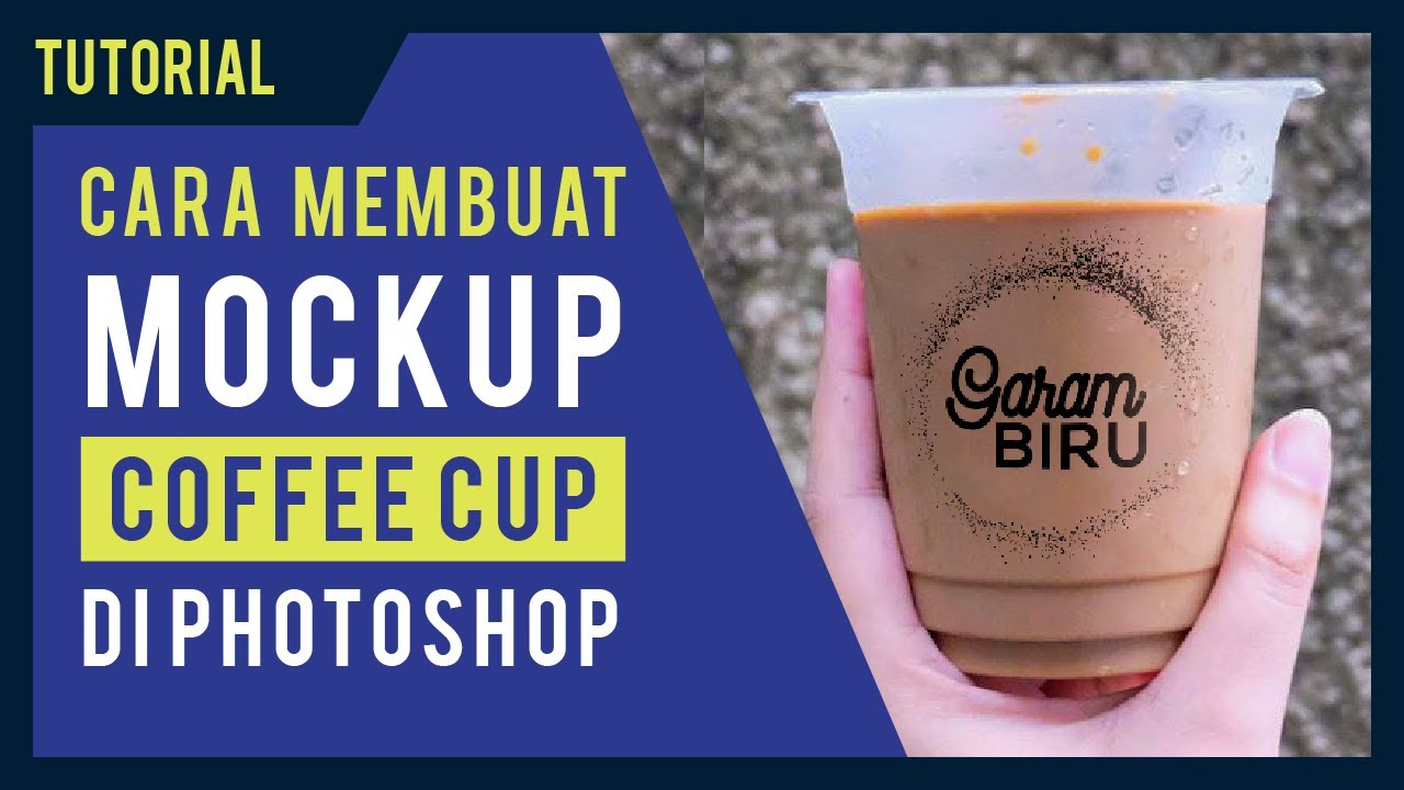 Tutorial Mockup Coffee Cup - YouTube