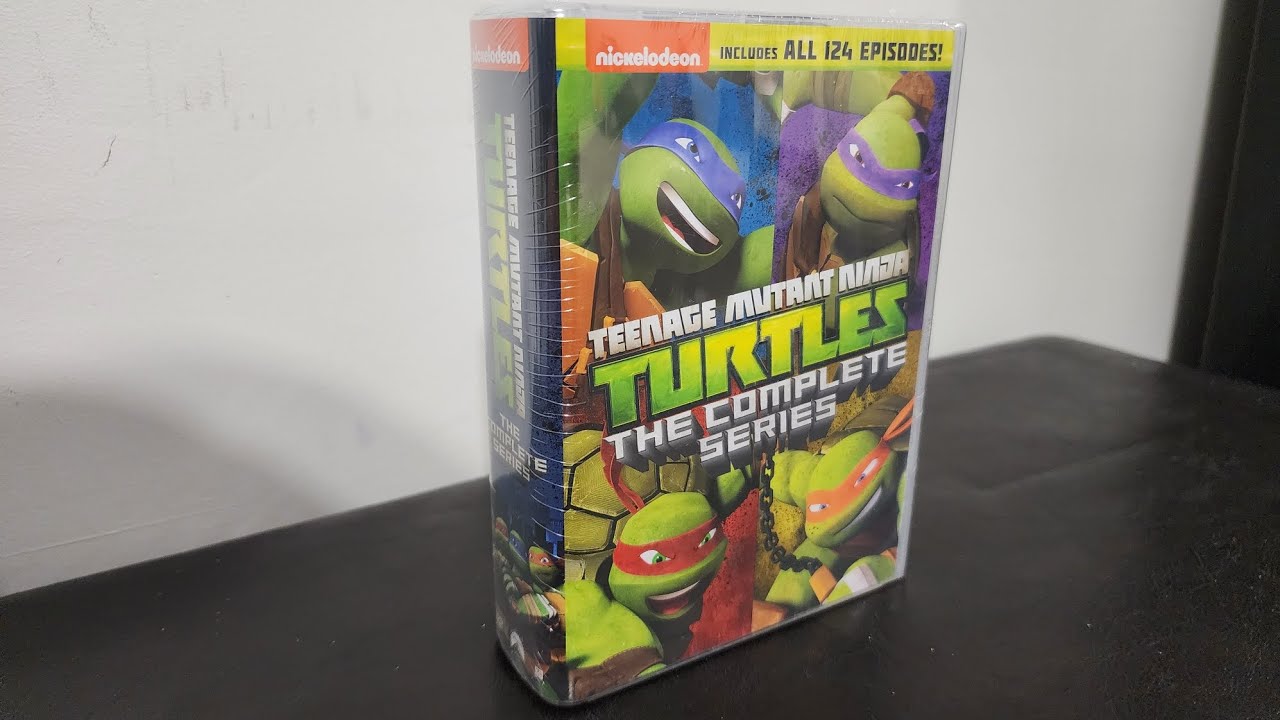 Teenage Mutant Ninja Turtles (2012): The Complete Series - DVD Unboxing ...