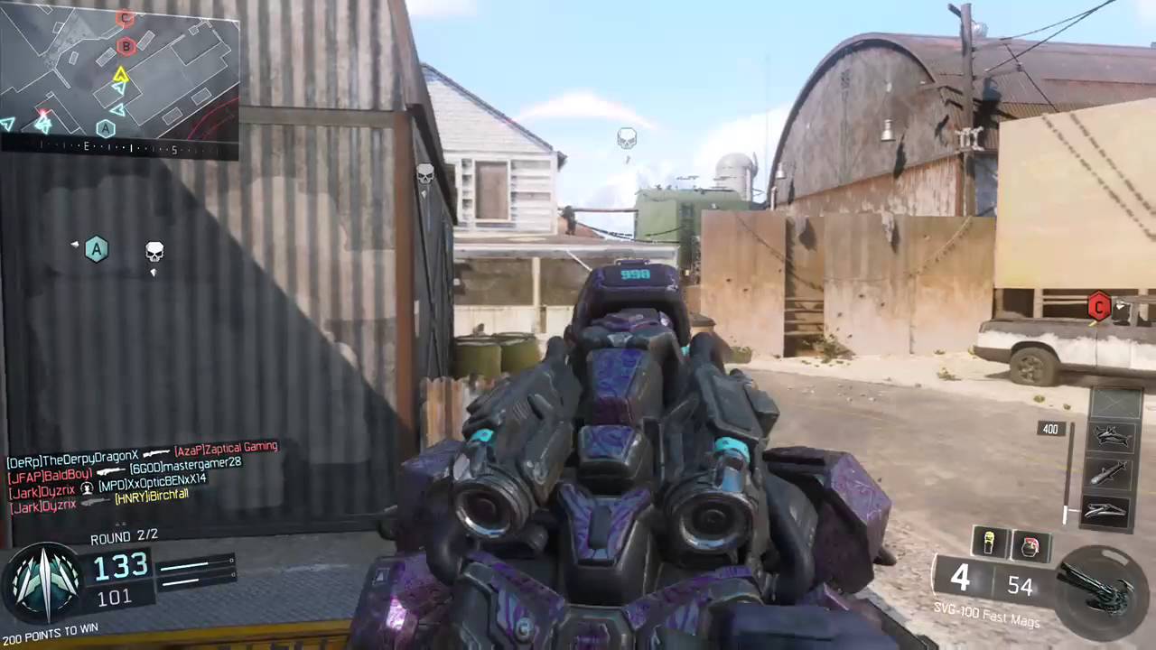 CoD BO3: SVG-100 Aerial Snipe - YouTube