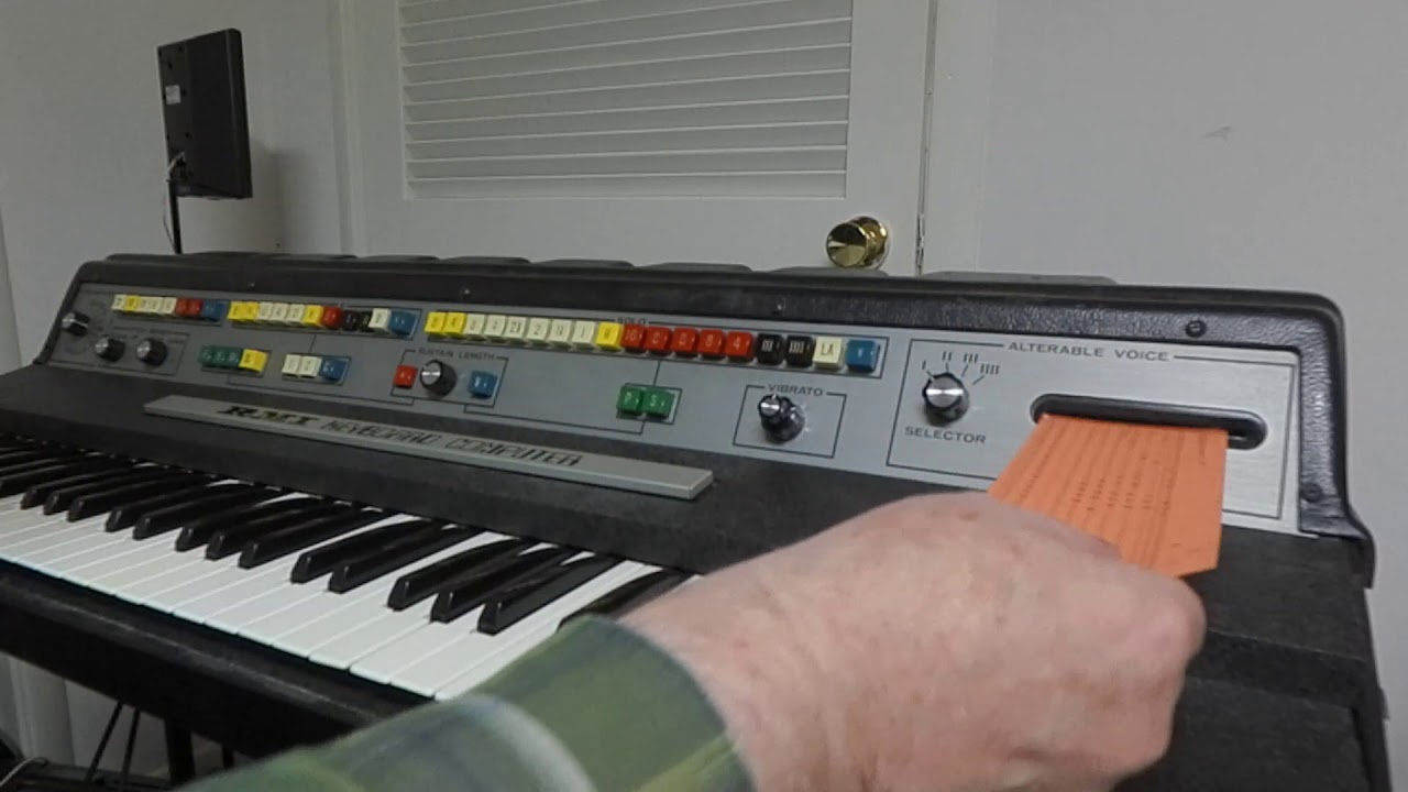 RMI Keyboard Computer (KC1) combo organ - YouTube