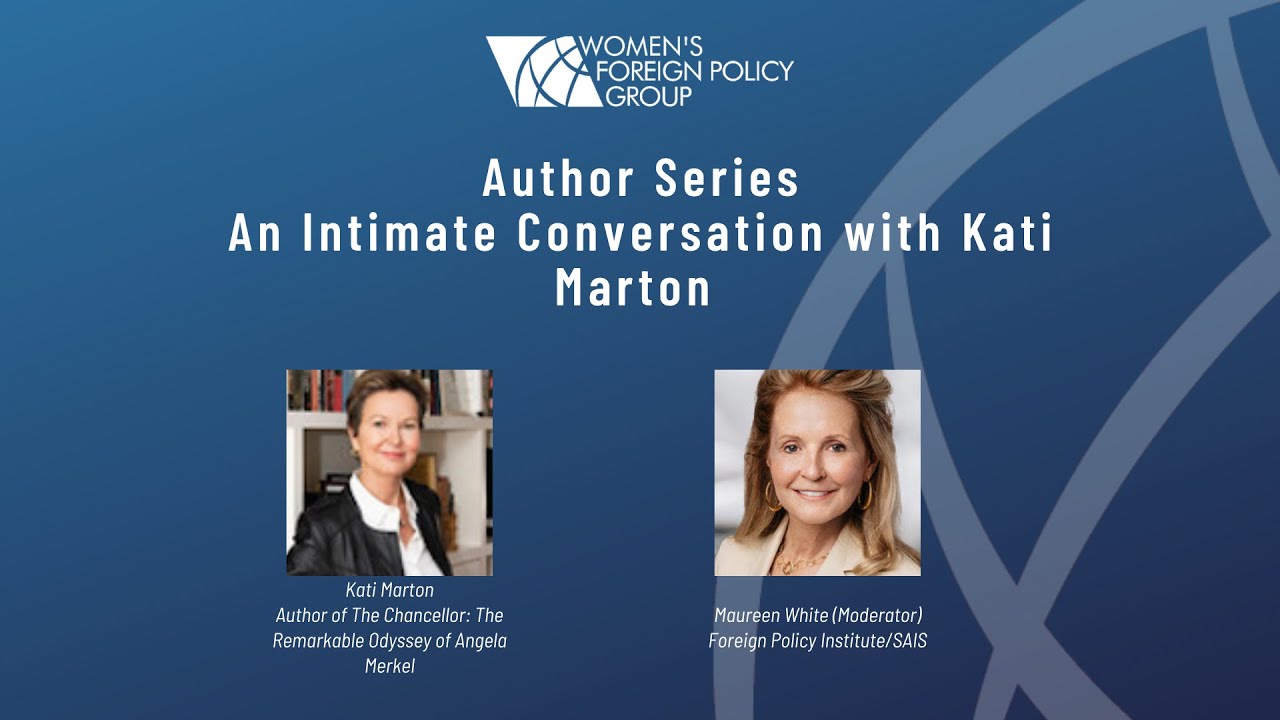 Author Series: An Intimate Conversation with Kati Marton - YouTube