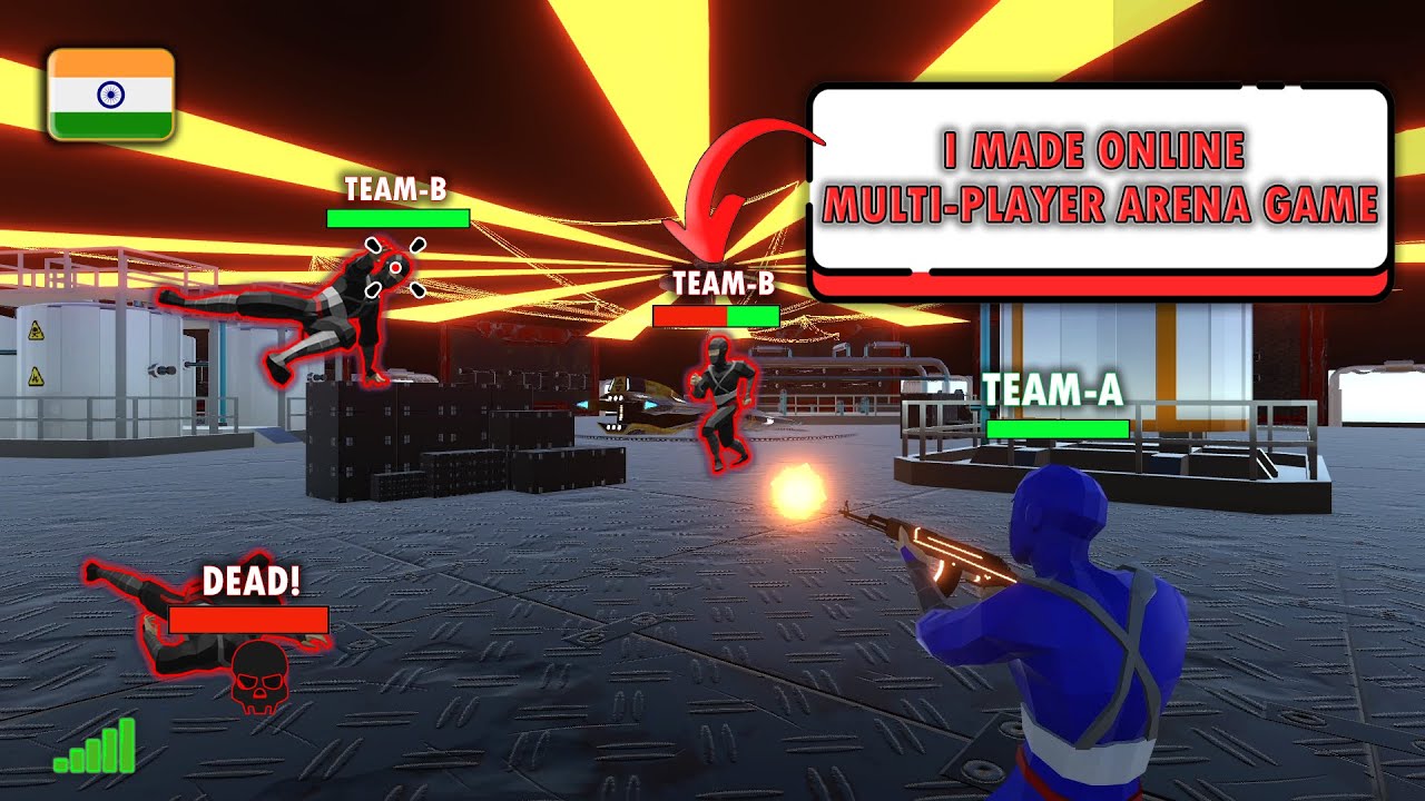 I Made Arena Multiplayer Game Like PUBG - YouTube