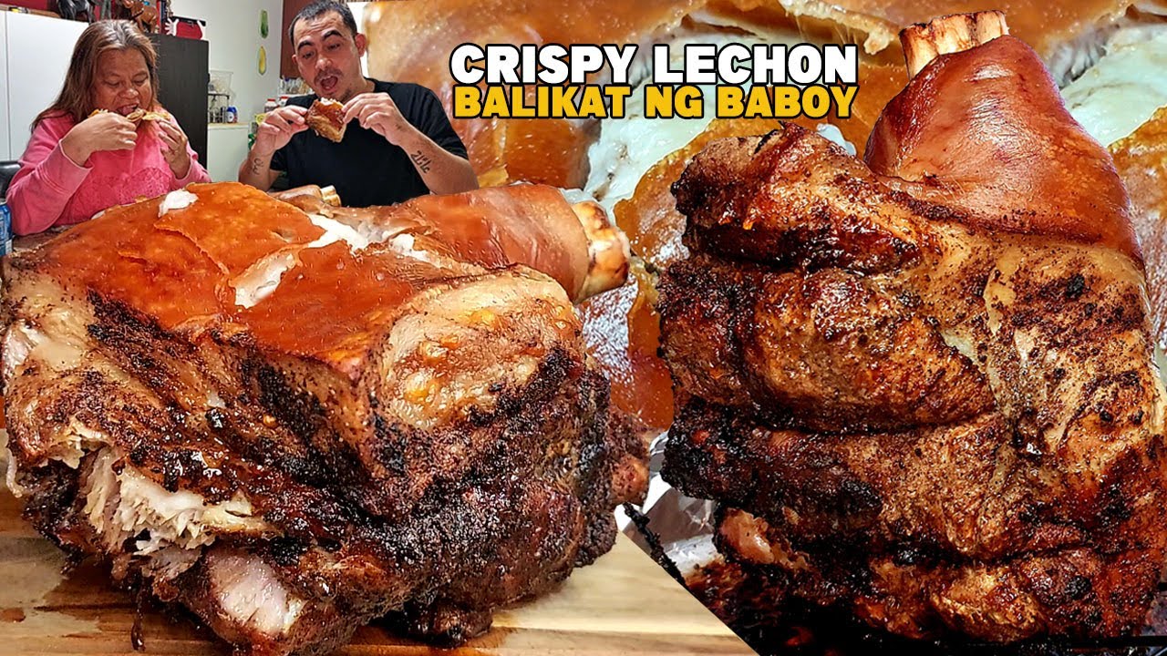 12 LBS Crispy LECHON PORK Shoulder! - YouTube