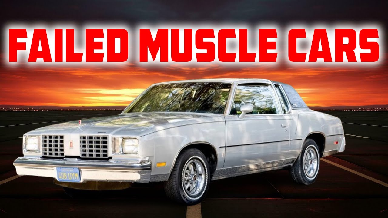 Top 20 FAILED Muscle Cars in American History - YouTube