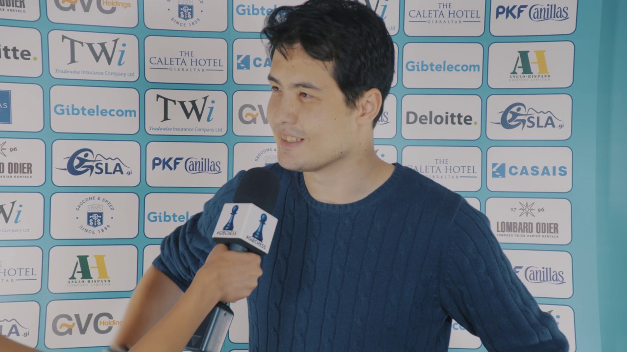 Round 8 Gibraltar Chess post-game interview with David Howell - YouTube