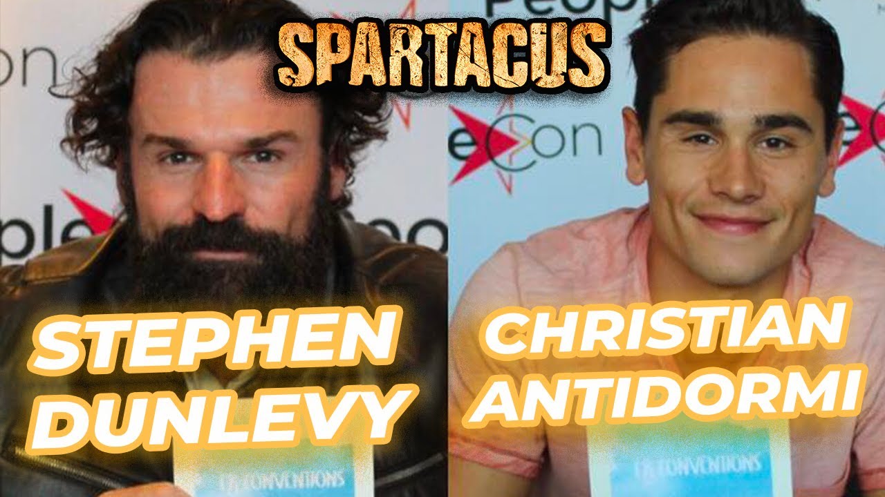 Stephen Dunlevy & Christian Antidormi - SPARTACUS : [1 Actor, 1 Word ...
