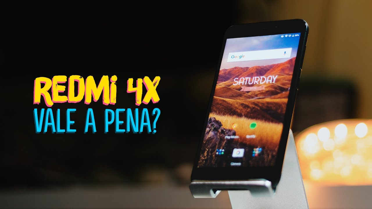 REDMI 4X - Vale a pena? 🤔 - YouTube