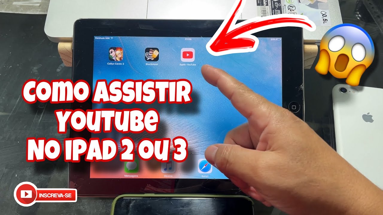 COMO VER YOUTUBE NO MEU IPAD 2 - SERVE PARA OS IPADS 2, IPAD 3 E IPAD ...