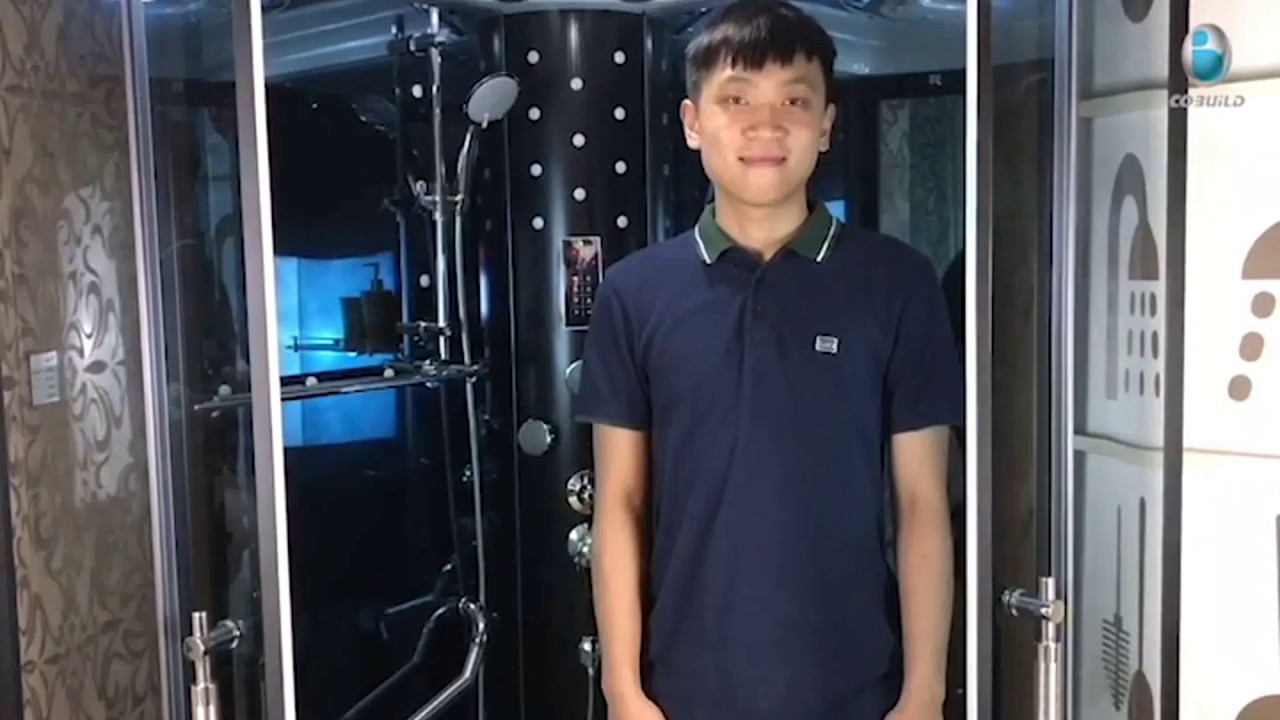 Made in china fashion corner sector shower cabin, steam shower room ...