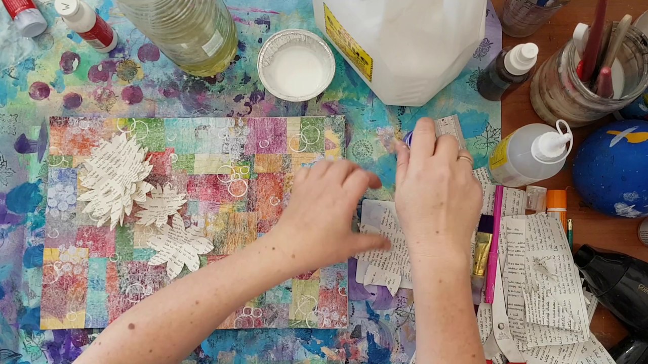 Art Journal From Scratch 2 Frugal Crafting YouTube art-journal-from-scratch-2-frugal-crafting-youtube