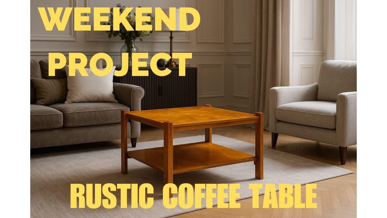 Easy Weekend Woodworking Project for Beginners - YouTube
