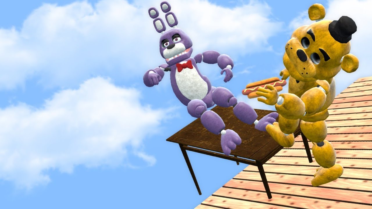 GMOD Ragdoll test - Bonnie vol.1 - YouTube