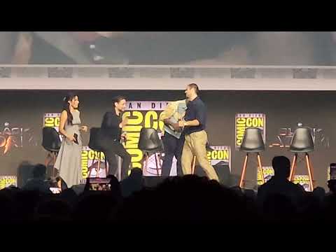 Black Adam Cast Introduction - SDCC Comic-con Hall H Warner Bros  Panel (7-23-22)