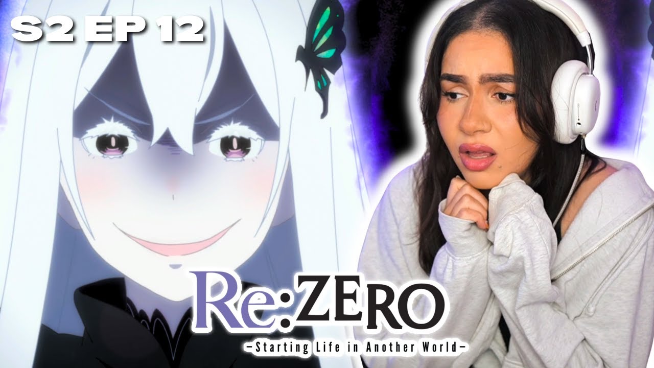 ECHIDNA IS SCARY 🦋 | Re:ZERO Season 2 Episode 12 REACTION! - YouTube