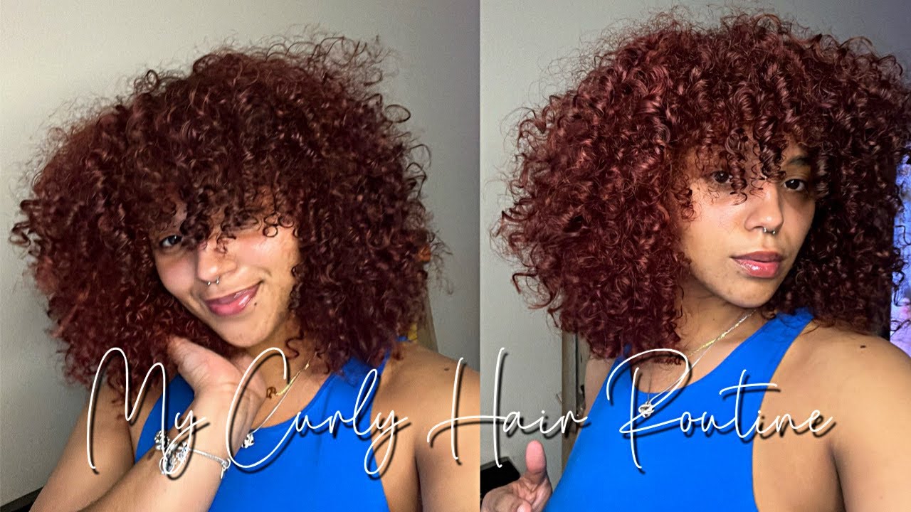 Curly Hair Routine Wash Day Youtube
