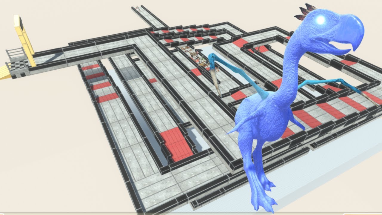 BLUE TERROR BIRD HUNTING ALL UNITS ARBS - Animal Revolt Battle ...