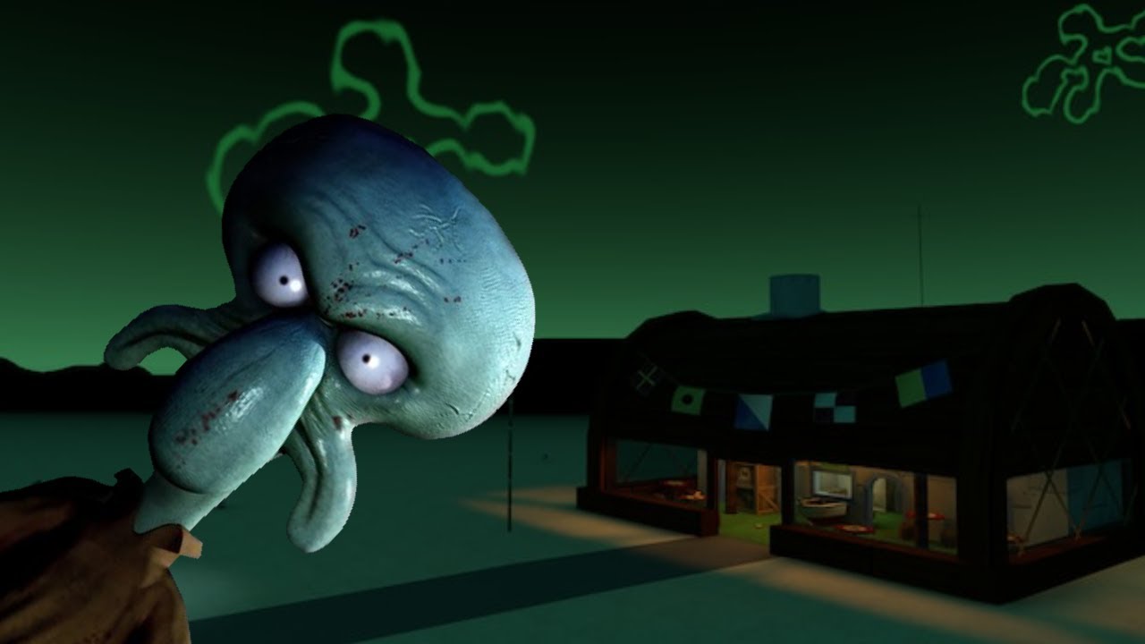 SQUIDWARD HAS GONE CRAZY | ! GRAPHIC CONTENT ! - YouTube