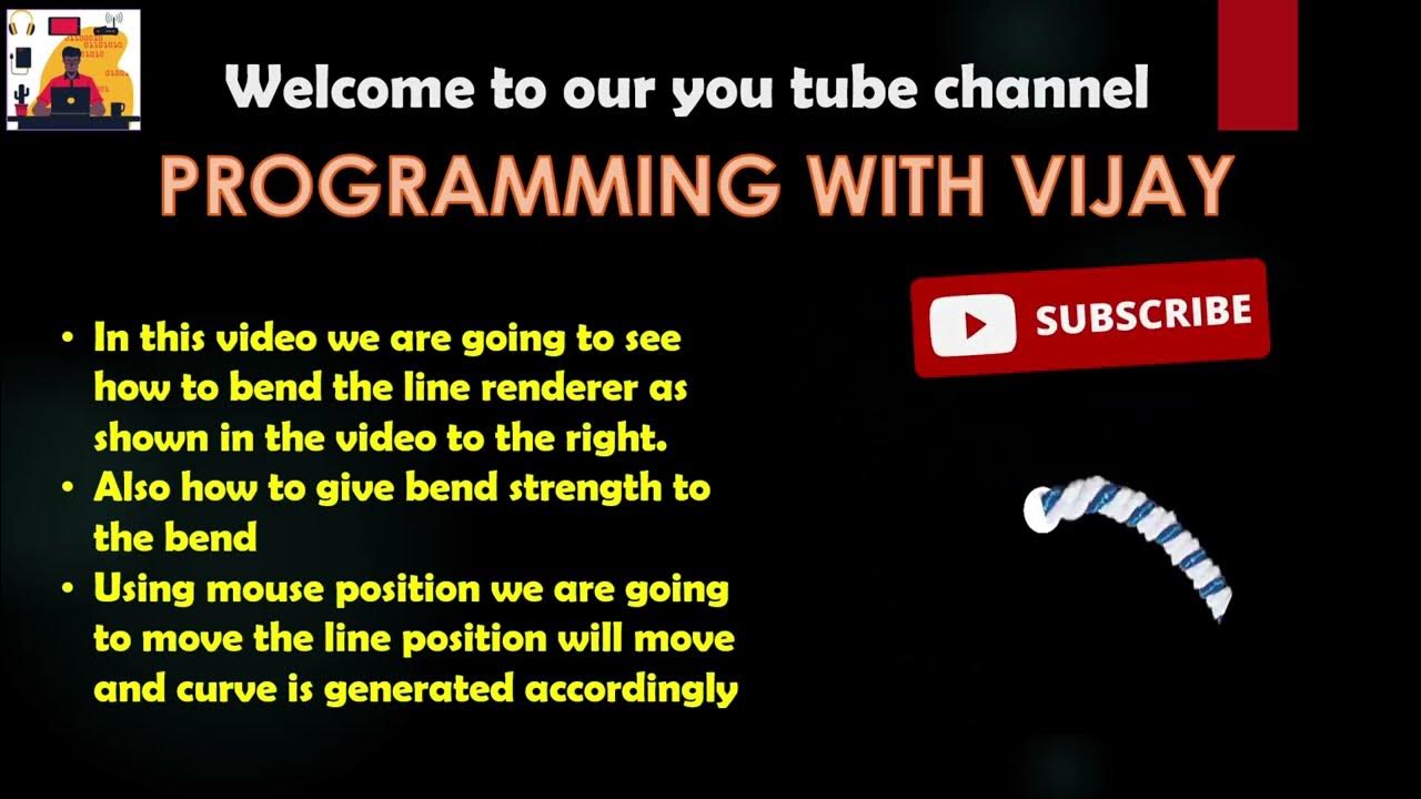 Unity 2D bend line using line renderer according to mouse position ...