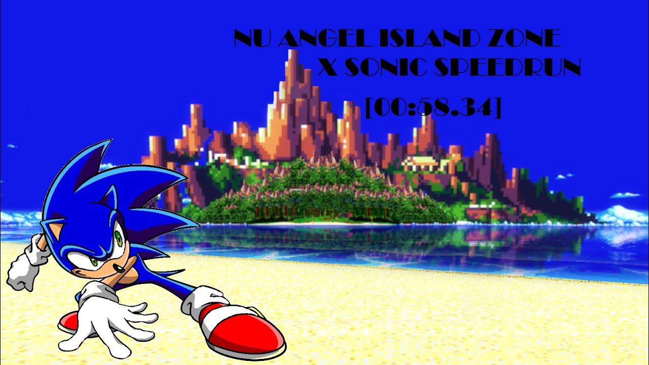 SRB2 NU Angel Island Zone - w/ X Sonic in [58.34] - YouTube