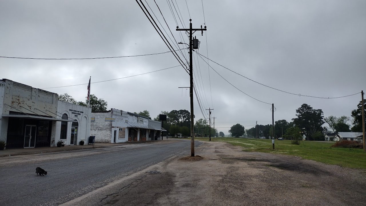 Taking a late morning drive through Kinston Alabama - YouTube