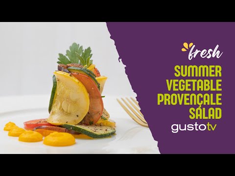 Summer Vegetable Provençale Salad | VegHeadz | Pino Di Cerbo | Gusto TV