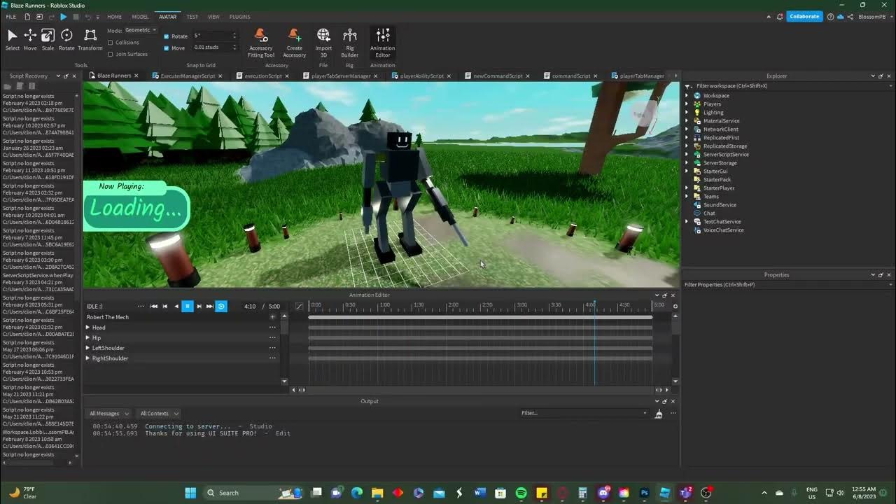Roblox Studio || Mech Animation Show-Off! - YouTube