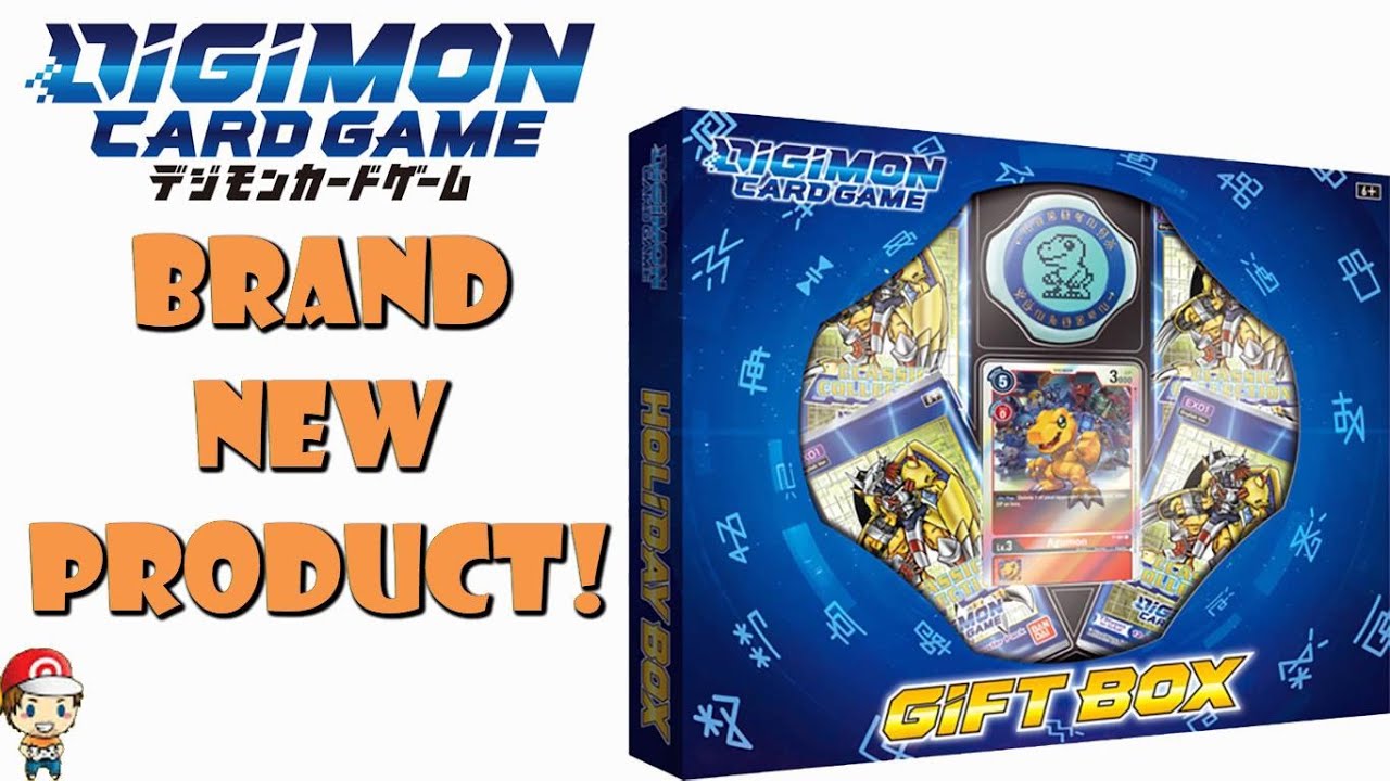 Brand New Digimon TCH Product Revealed - EX-01 Gift Box! (Digimon TCG ...