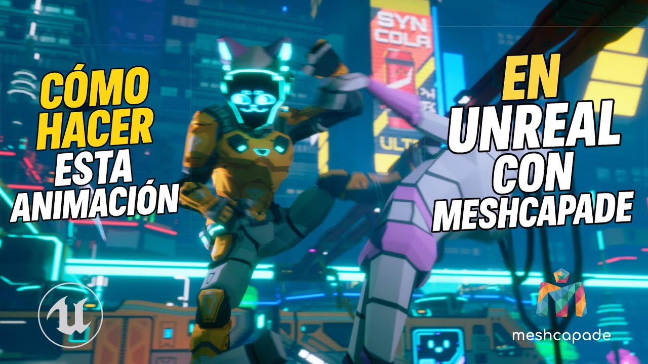 Como hacer esta animación en Unreal con Meshcapade (mocapvideo) Paso a paso - YouTube