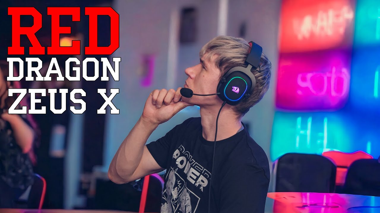 ЧТО ЗА? Игровые наушники RED DRAGON ZEUS X. Бюджетная гарнитура за ...