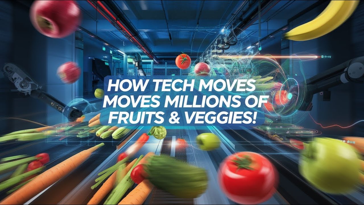 How Smart Tech Factors into Moving Millions of Fruits & Veggies 🍒🌽 ...