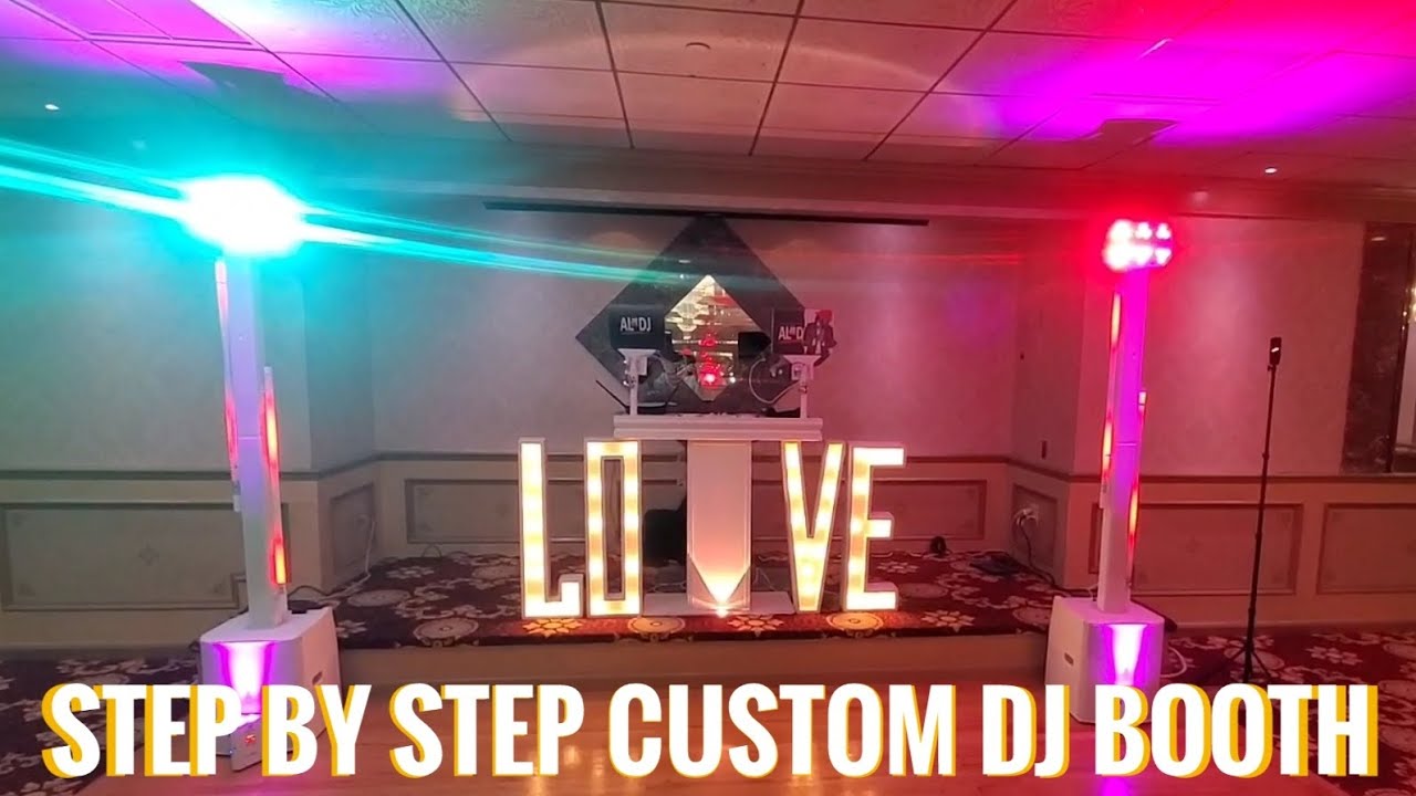 How to Build an affordable Custom DJ Booth | Step-by-Step Guide - YouTube