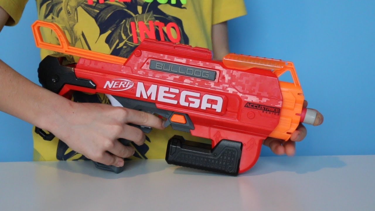 Обзор Nerf Mega Accustrike Bulldog/Обзор Нерф Мега Аккустрайк Бульдог ...