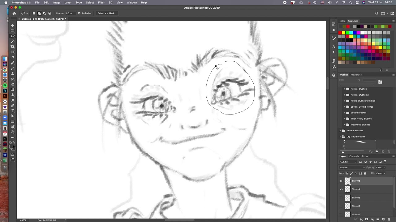 How to draw a comic book female character! - YouTube