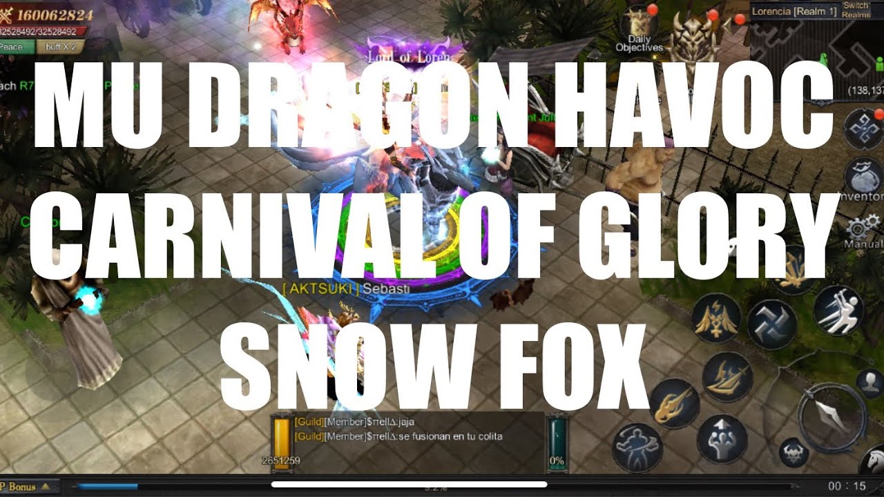 MU DRAGON HAVOC - CARNIVAL OF GLORY - SNOW FOX / SET POSEIDON - YouTube