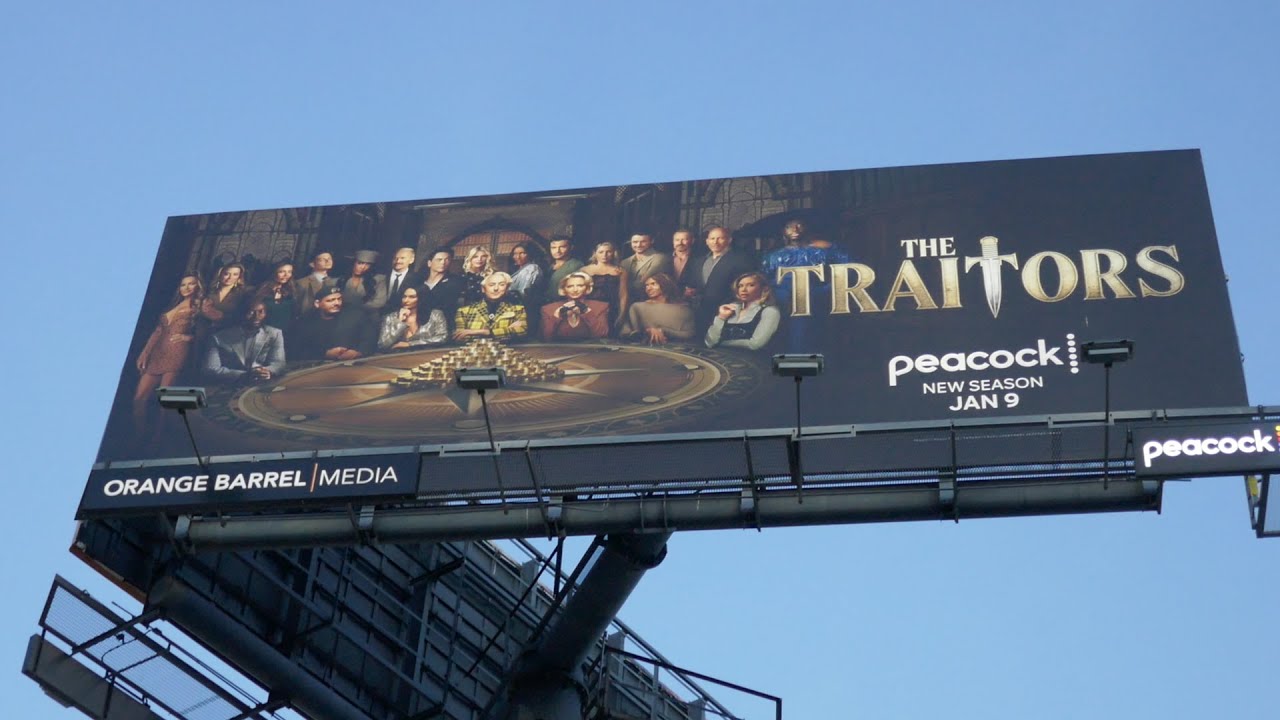 The Traitors Billboards Sam Asghari Tom Sandoval Dylan Efron Sunset ...