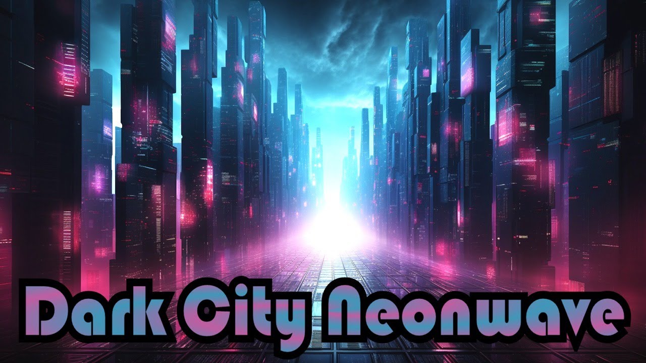 Dark Neon Nights - 1 Hour of Ambient Neon Wave Music - YouTube