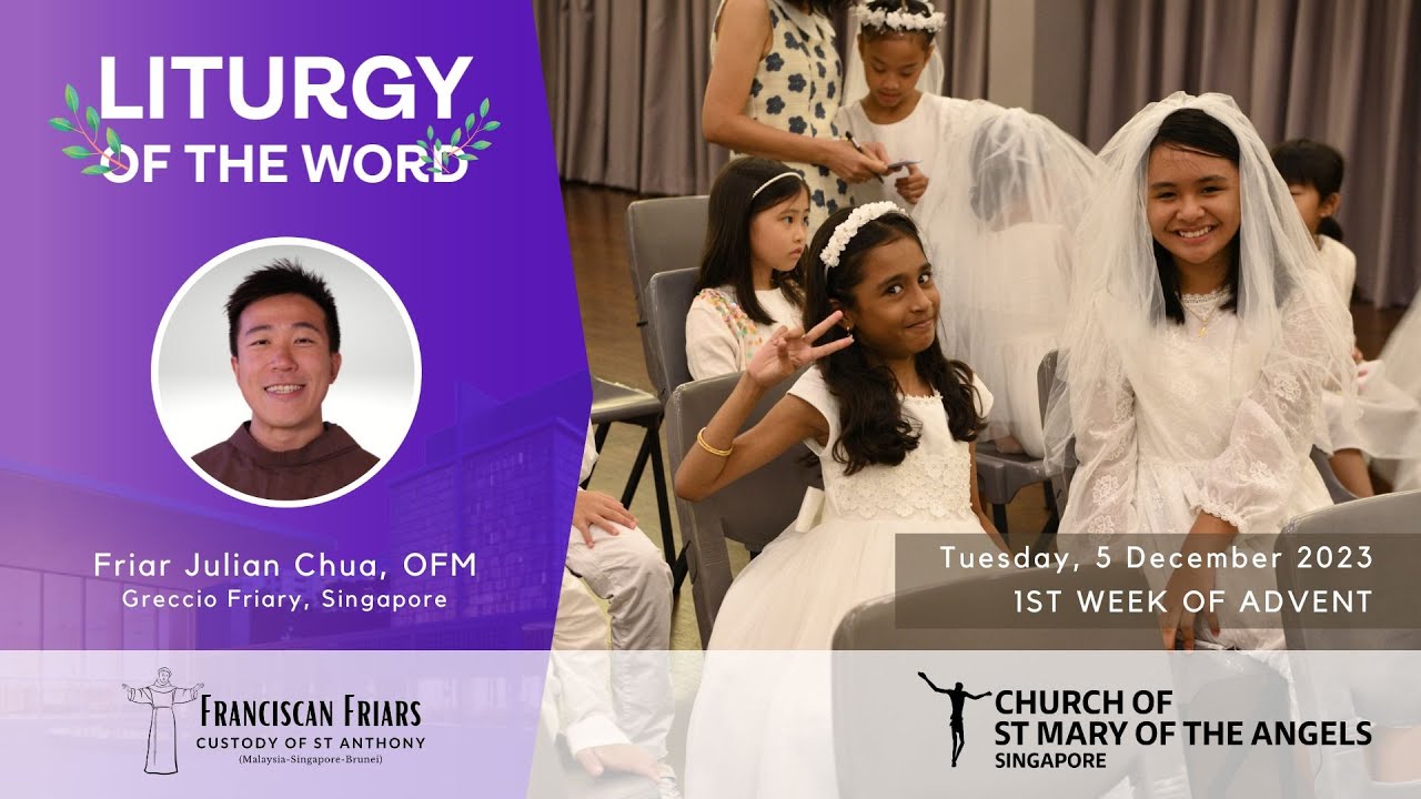 Liturgy of the Word - Who are we waiting for? - Friar Julian Chua - 5 ...