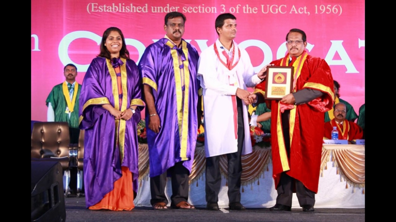 26th CONVOCATION OF SATHYABAMA UNIVERSITY - YouTube