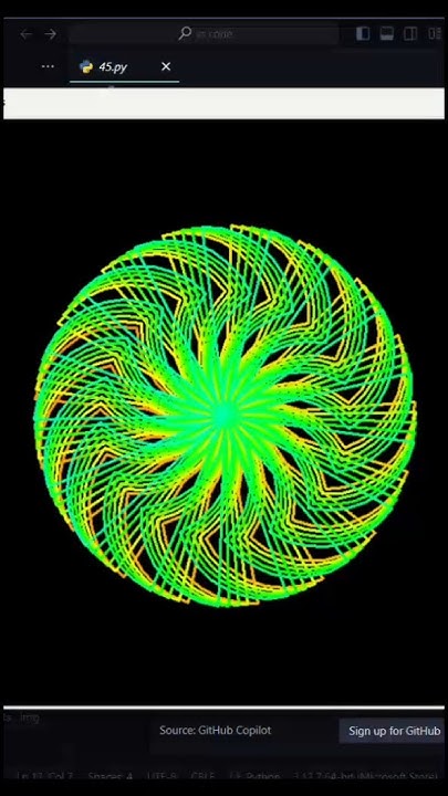 Graphic Animation Part 45 Using Pythonturtle New Turtle Viralvideo