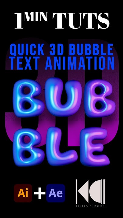 After Effects + Illustrator Tutorial: 3D Text Intro - YouTube