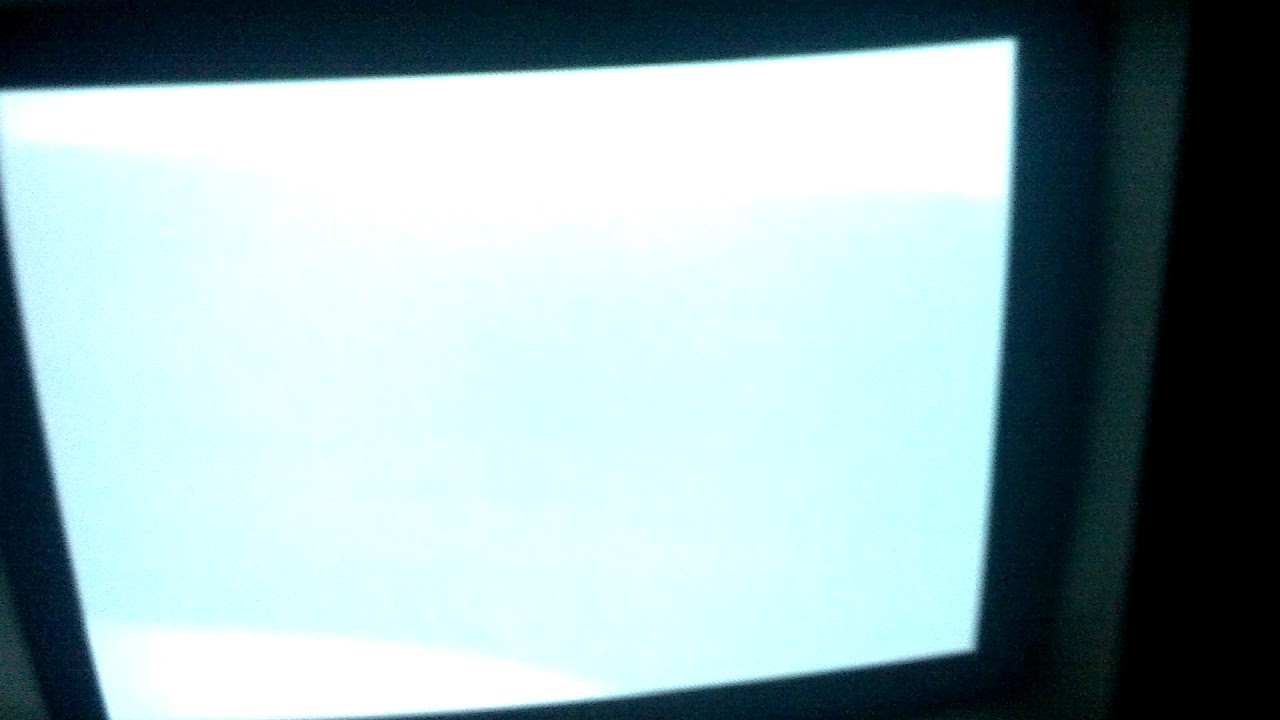 The Apple Macintosh Plus Boot-Up Screen in the dark - YouTube