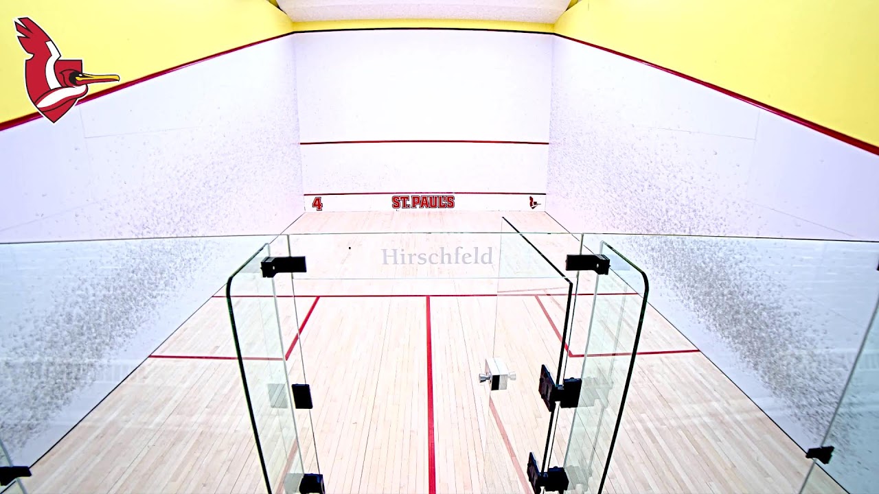 Court 4 - St. Paul's vs. Phillips Exeter Boys Varsity Squash - YouTube