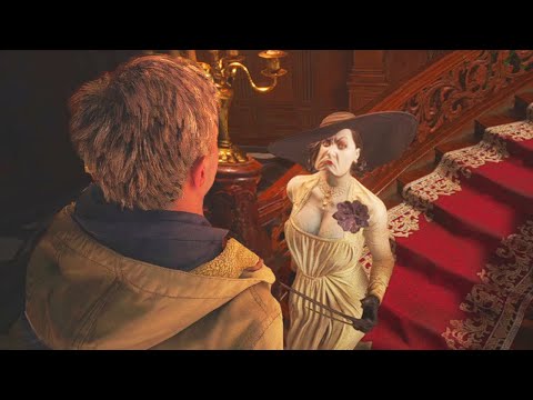 Making Ethan Taller than Lady Dimitrescu | Resident Evil 8 Village mods | Lady Dimitrescu mod