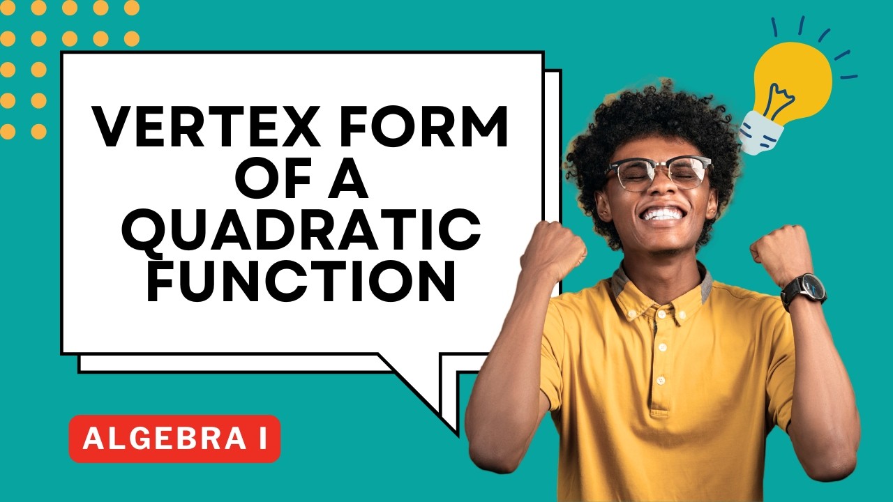 How to Graph Quadratic Functions Written In Vertex Form Guided Notes ...