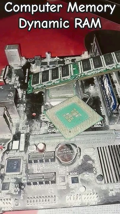 Computer Memory Dynamic Ram Dram Computermemory Computerbasics Mainmemory